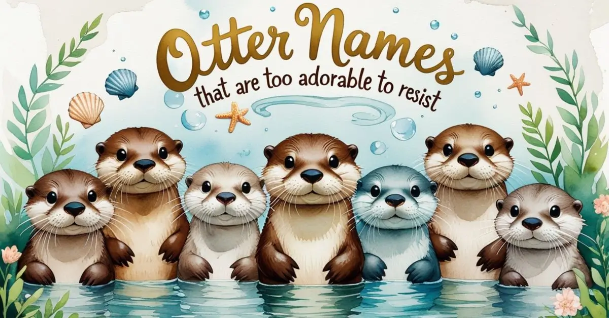 Otter Names That Are Too Adorable to Resist - imocan.com